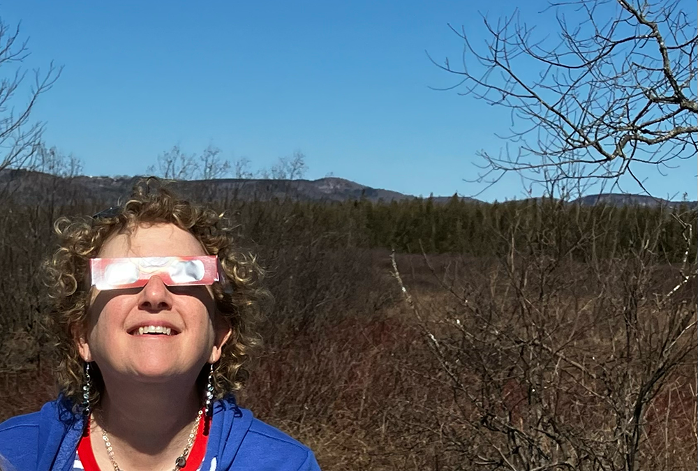 An amazing point of view: Alyssa Goodman discusses the April 8th Total ...