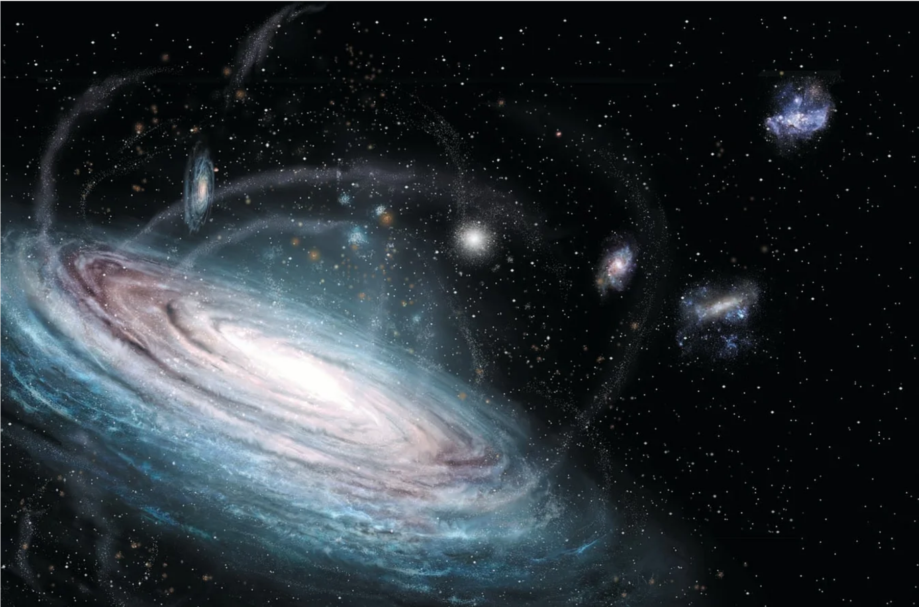 The New Story of the Milky Way’s Surprisingly Turbulent Past ...